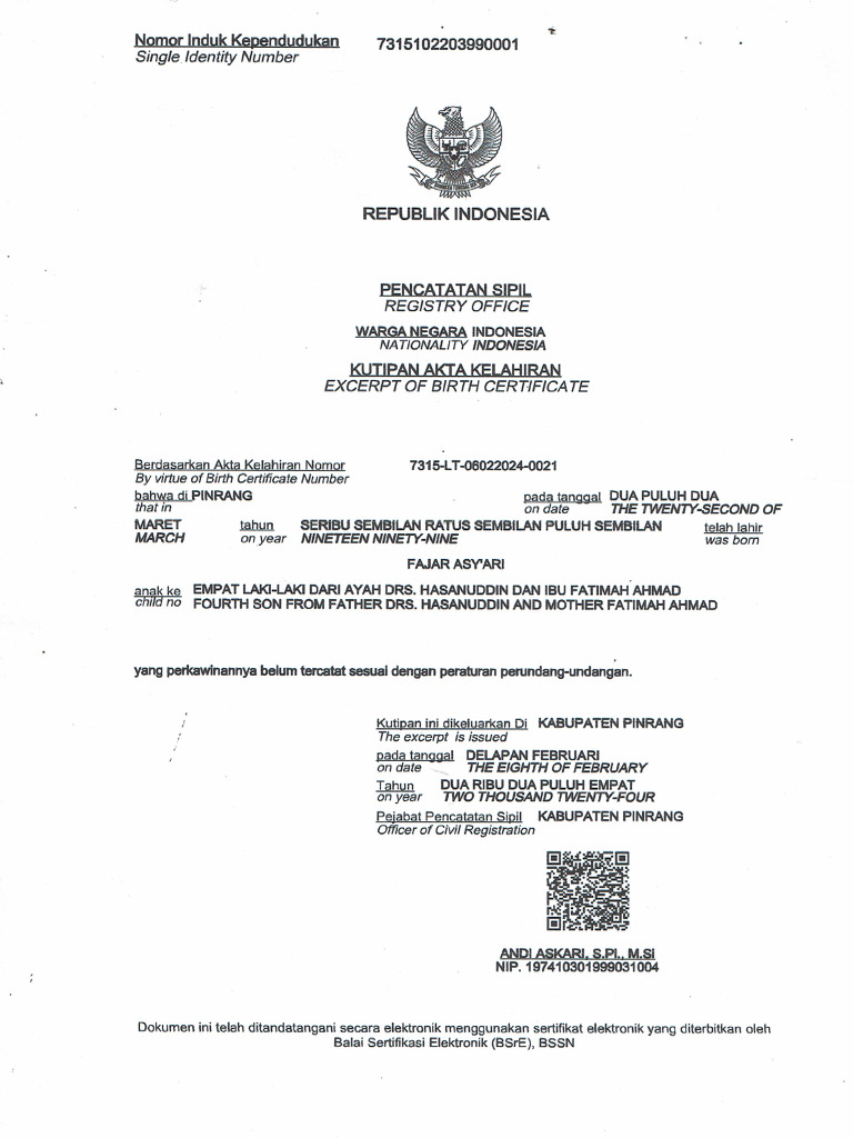 akta kelahiran_0010 | PDF