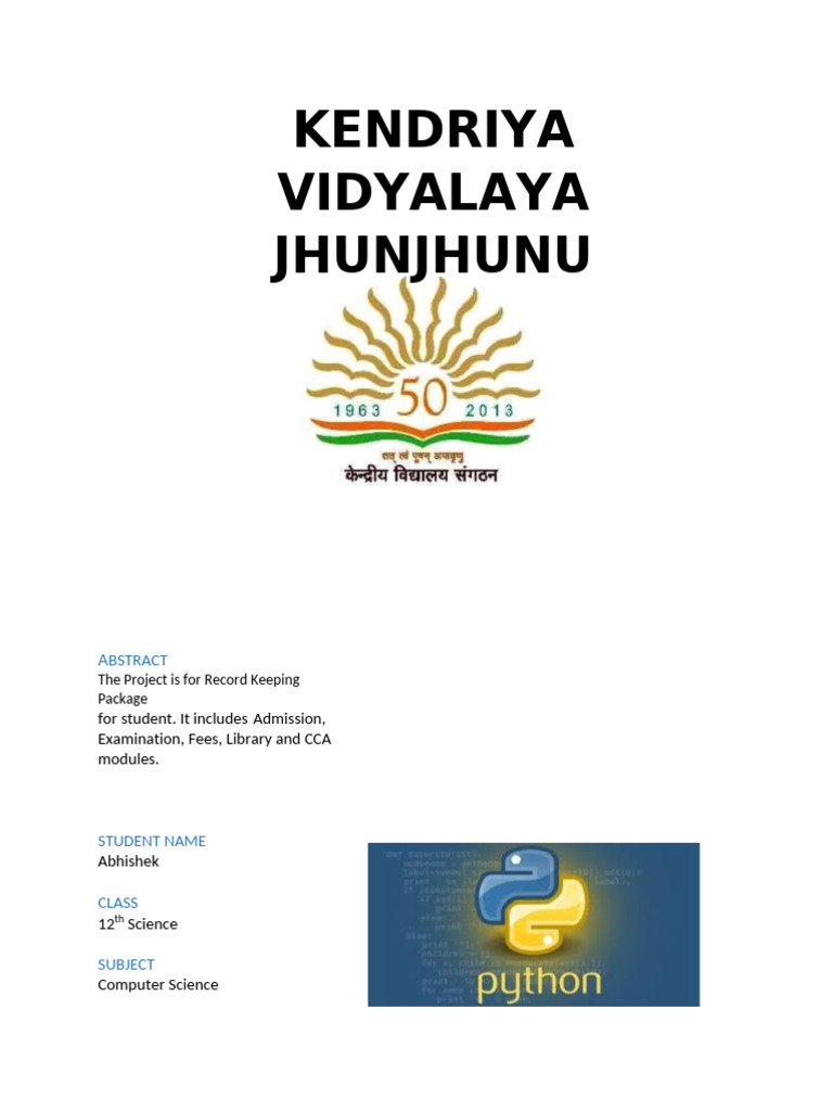 441761879-Investigatory-project-Contact-Book conv | PDF | Python (Programming Language ...