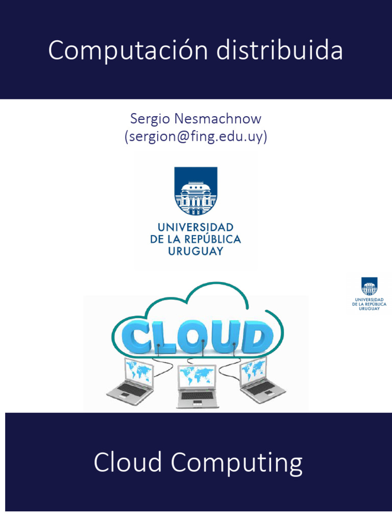 2 ComputacionDistribuida Cloud | PDF | Computación en la nube | Software como servicio