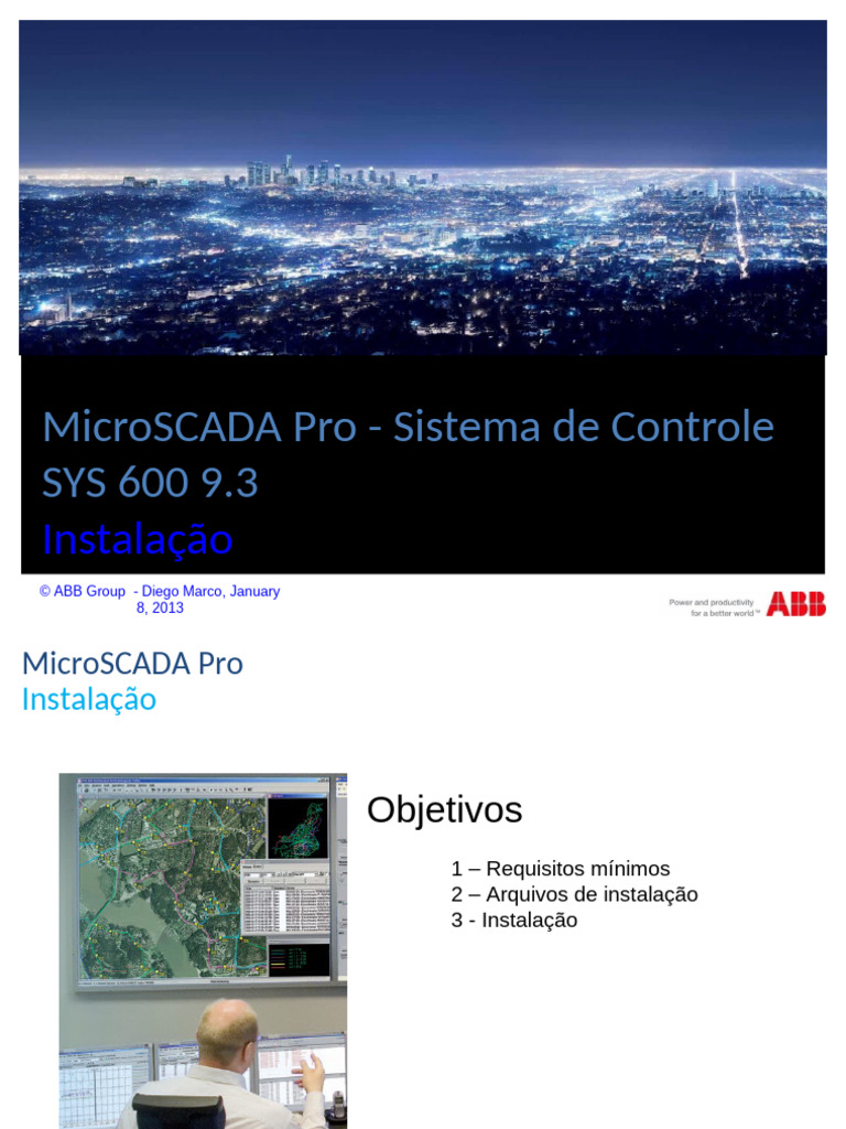01_1 MicroSCADA - Instalação | PDF | Microsoft Windows | Arquitetura de ...