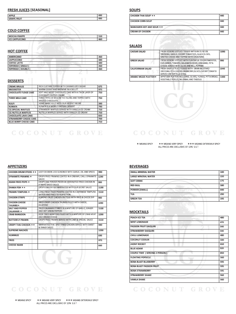 CG MENU | PDF | Kebab | European Cuisine