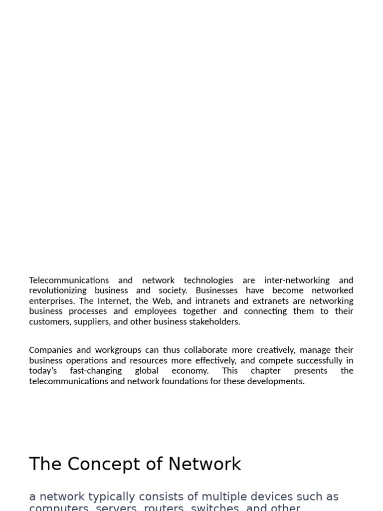 Network n Telecommunication | PDF | Computer Network | Transmission Medium