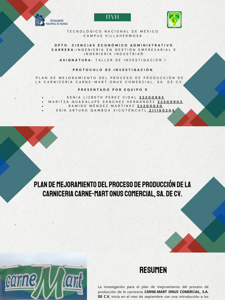 Mejora del Proceso en Carne-Mart | PDF | Observación | Business