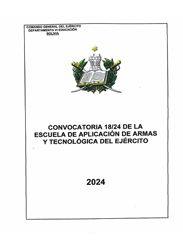 Convocatoria 18 Eaate | PDF