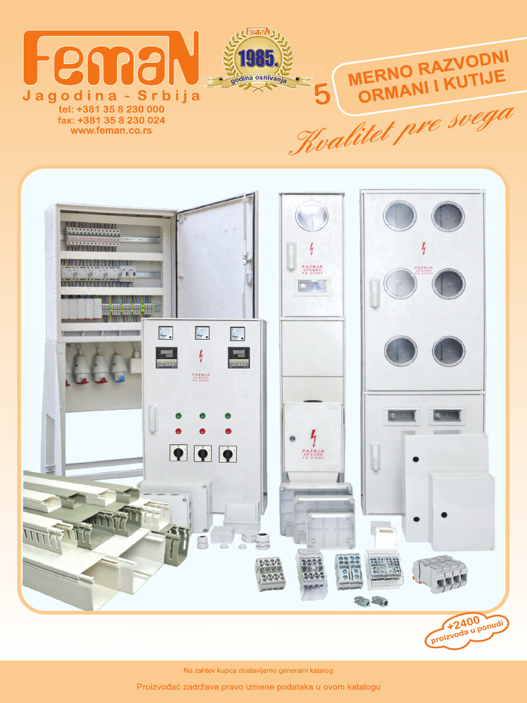 Feman Merno Razvodni Ormani | PDF