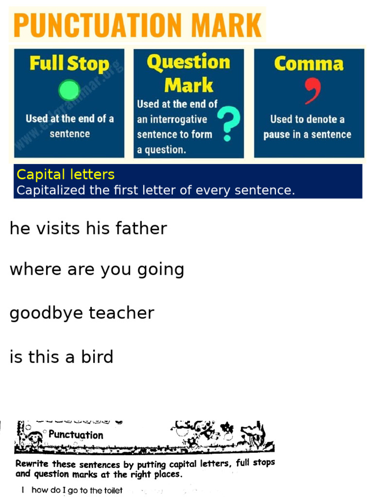 Punctuation | PDF