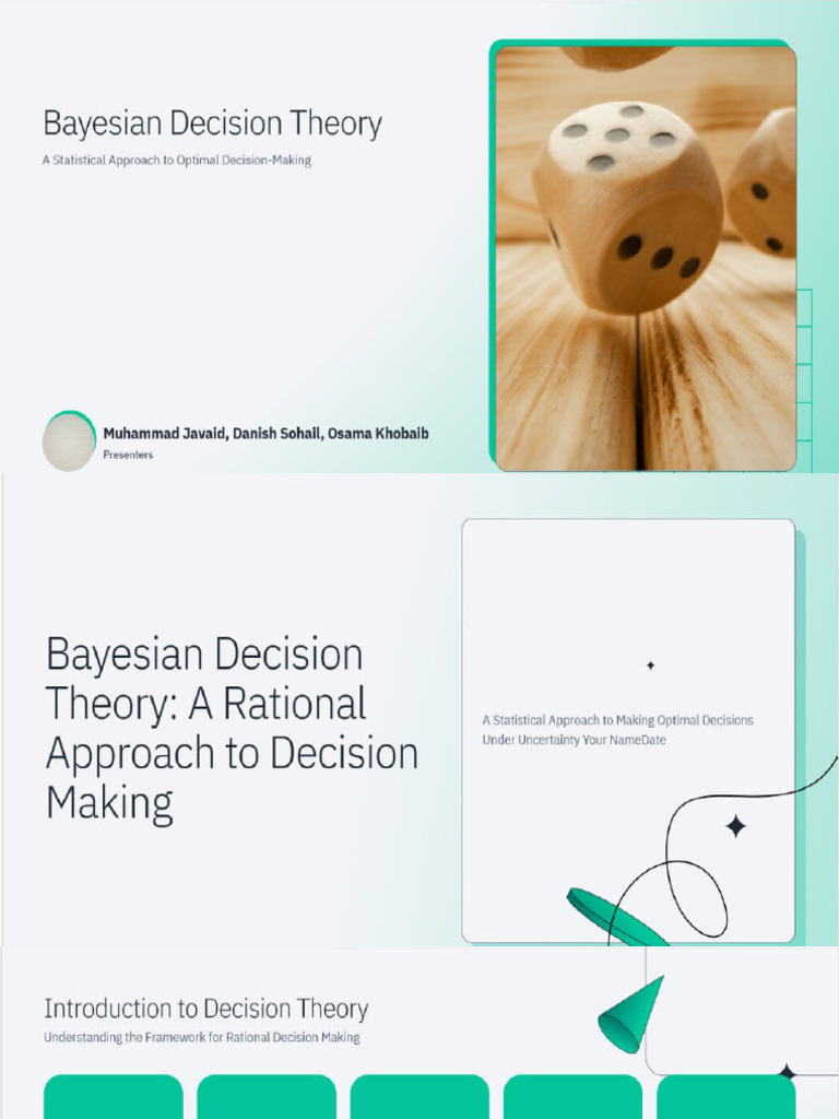 Bayesian Decision Theory Pdf
