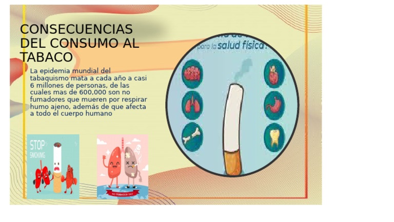 Consecuencias Del Consumo Al Tabaco | PDF