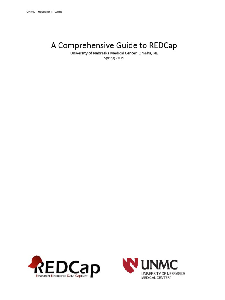 unmc_redcap_usage | PDF | Institutional Review Board | Matrix (Mathematics)