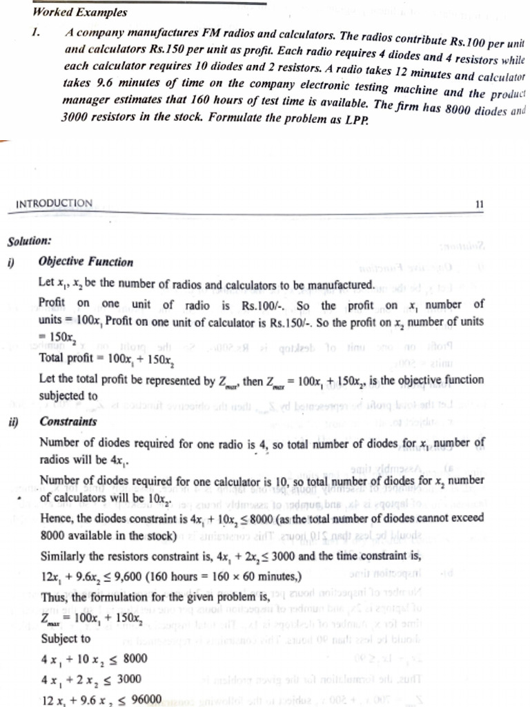 1st Module LPP More Sums | PDF