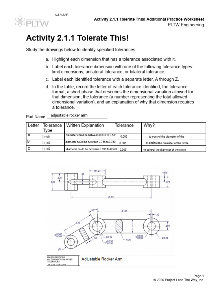 Engineering Tolerance Practice | PDF | Engineering Tolerance | Metrology