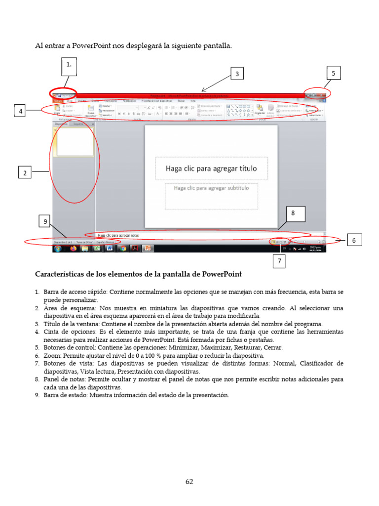 Guía de Pantalla de PowerPoint | PDF