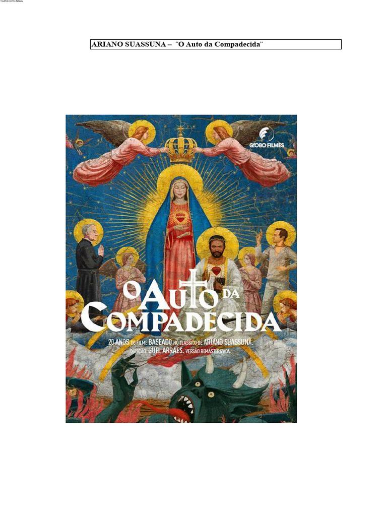 Vida e Obra de Ariano Suassuna | PDF