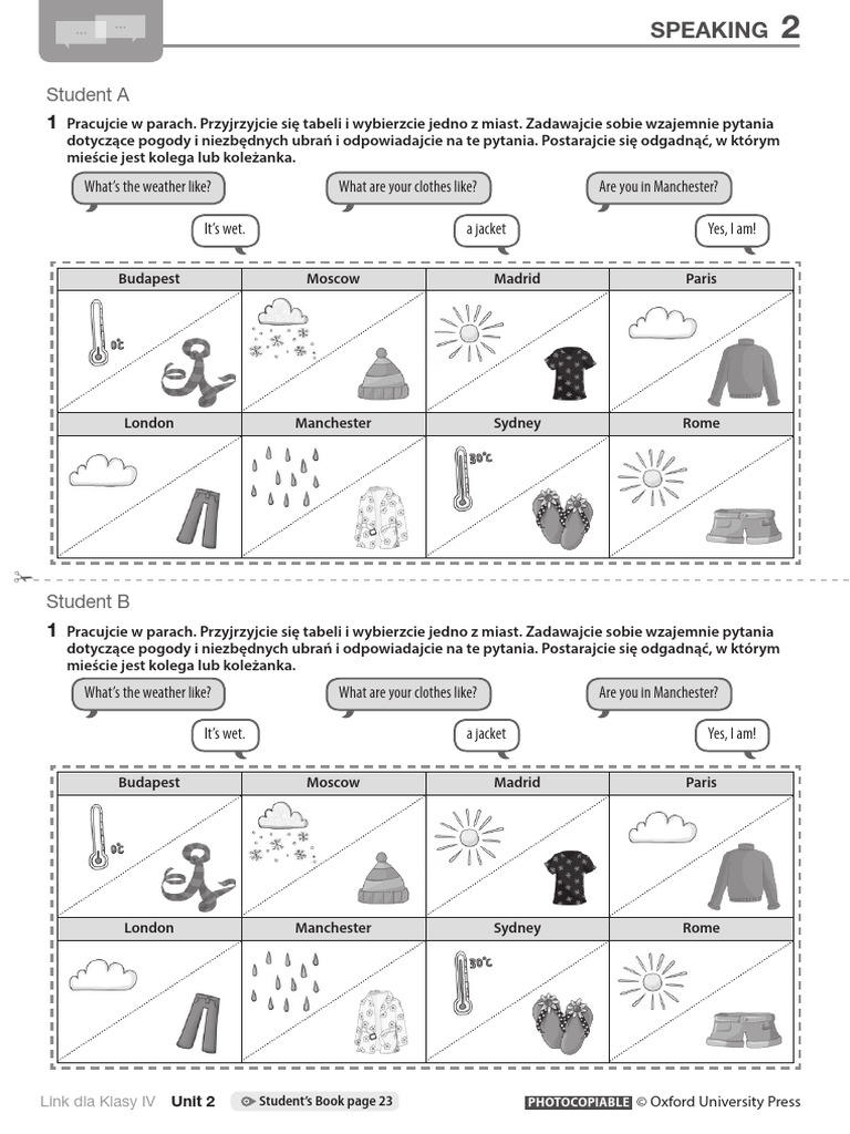 Link L4 U2 Speaking Ws | PDF