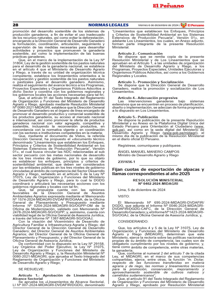 Lineamientos para Ganadería Sostenible | PDF | Sustentabilidad ...