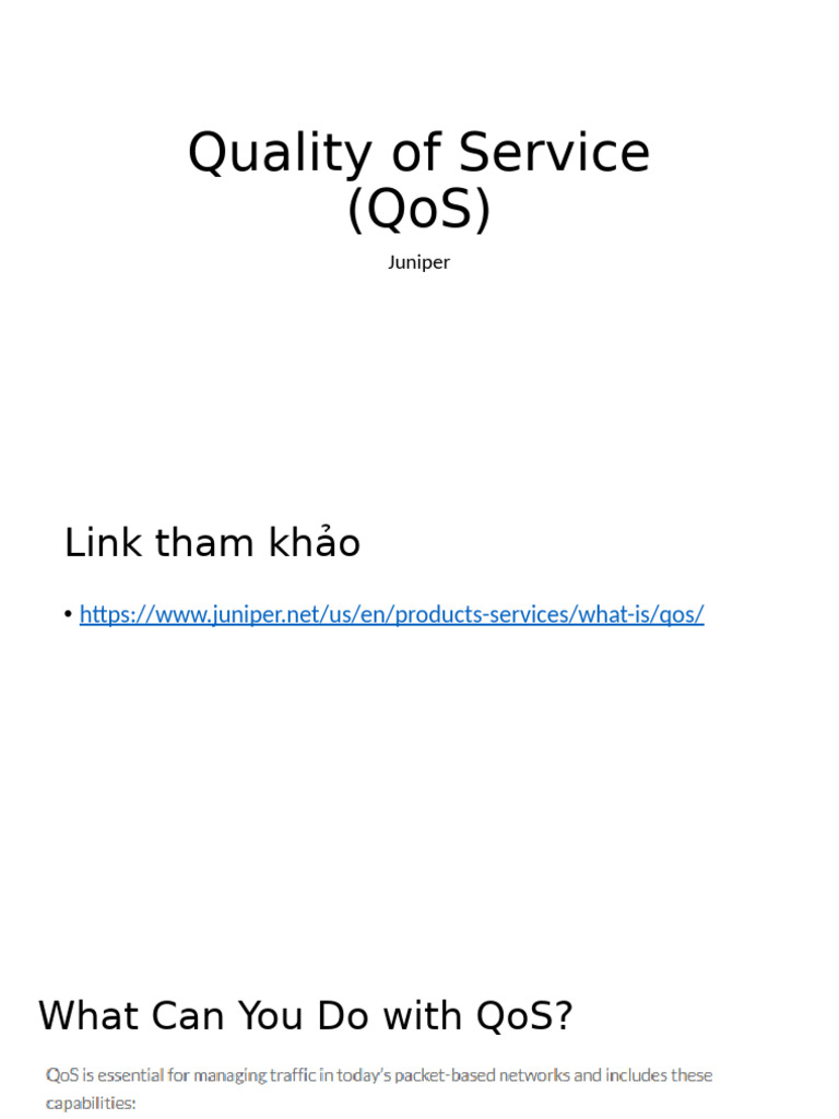 Tim Hieu - QoS | PDF
