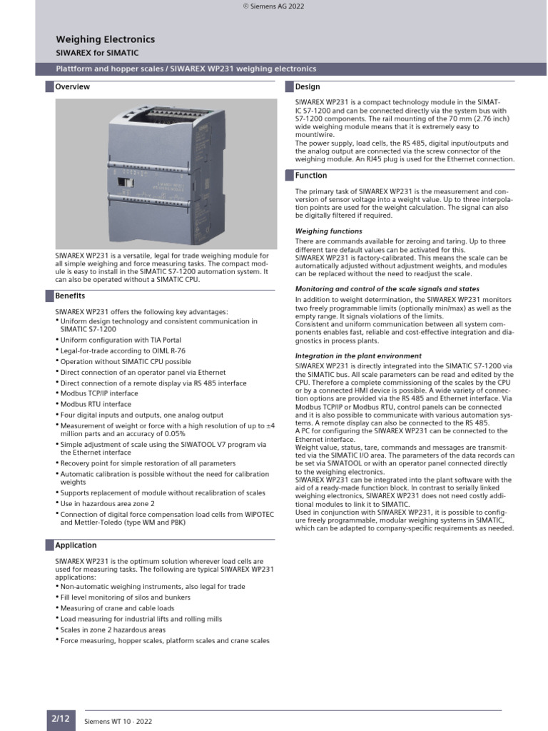 WP231 wt10 en | PDF | Computing | Electronics