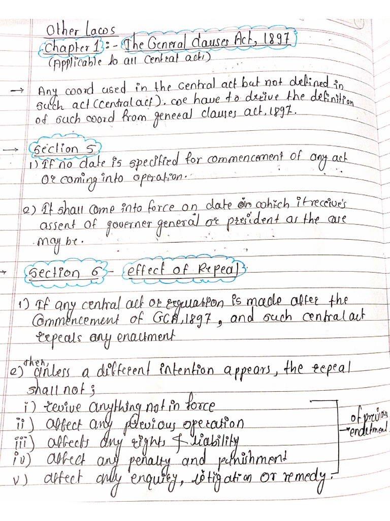 General Clauses | PDF