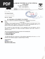 Industrial Attachment Report Writing Sample | PDF