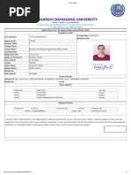 MDU Reappear Form Instructions 2024 | PDF