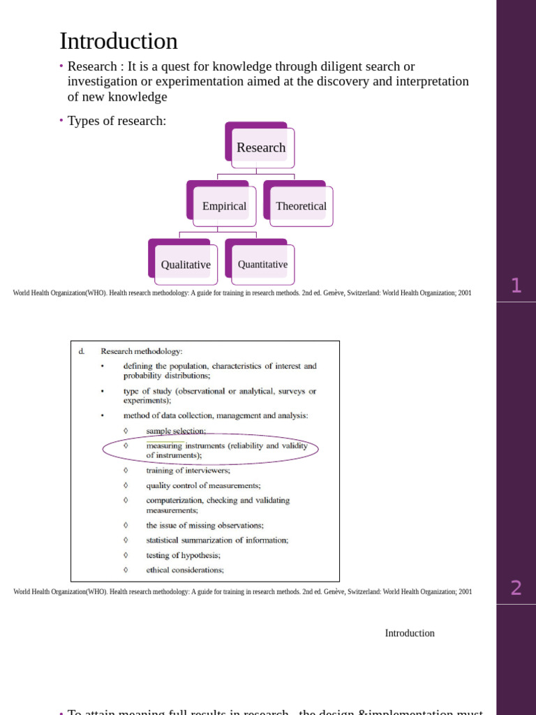 Validity and Reliability in Research Design | PDF | Validity ...