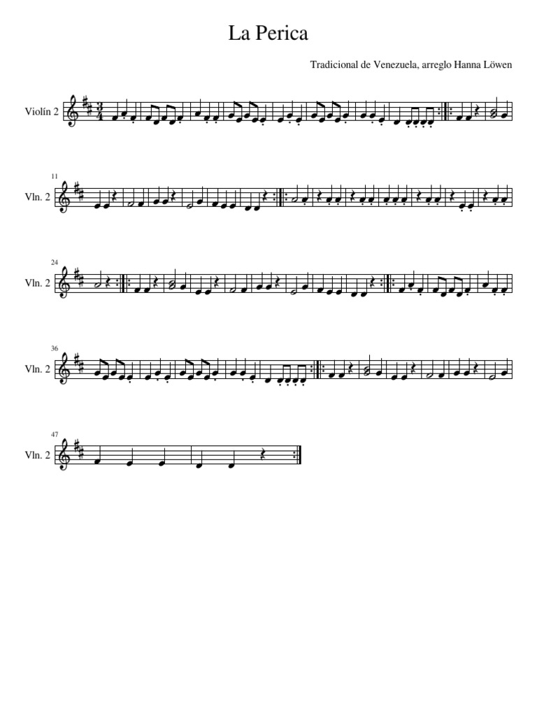 La - Perica Violin 2 | PDF