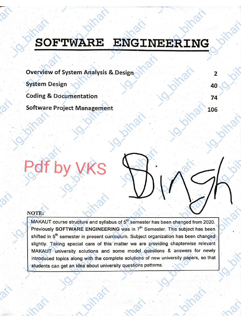 5th Sem CSE Organizer | PDF