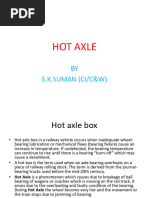 Hot Axle in Indian Railway | PDF | Bearing (Mechanical) | Applied And ...