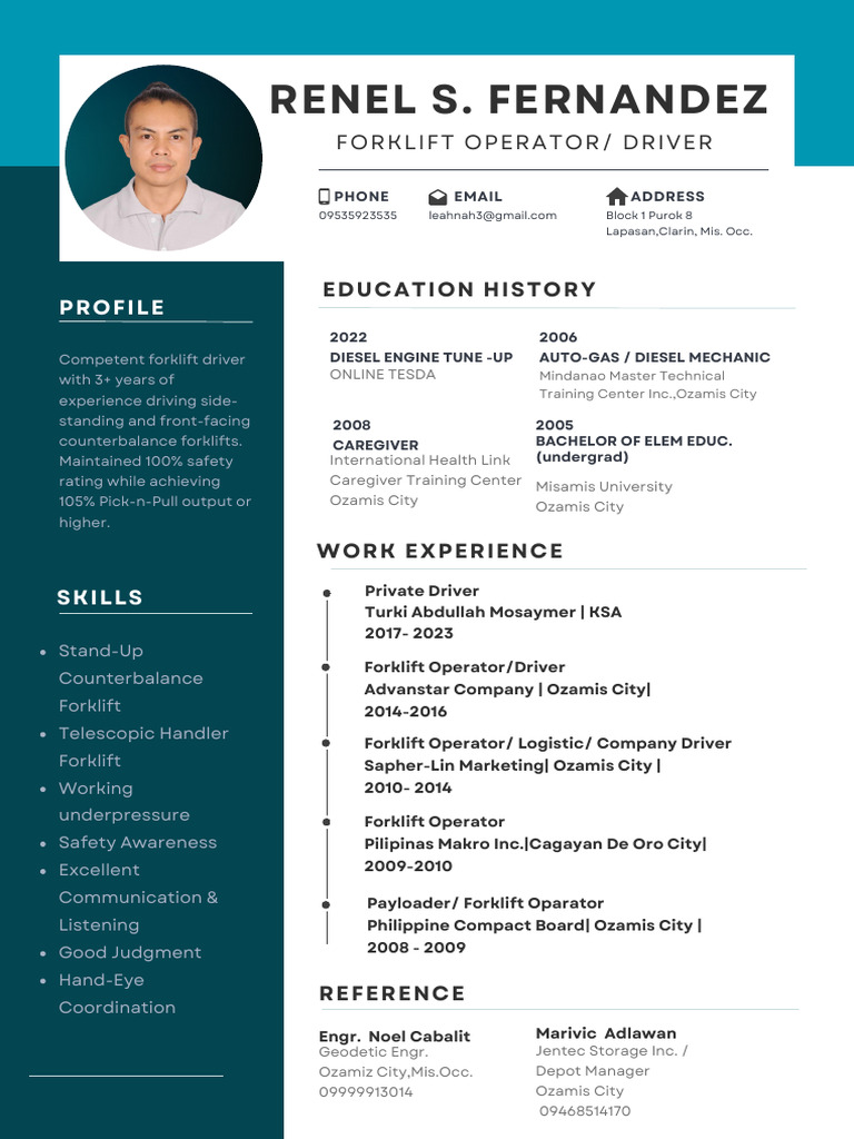 Modern Professional Designer Resume | PDF