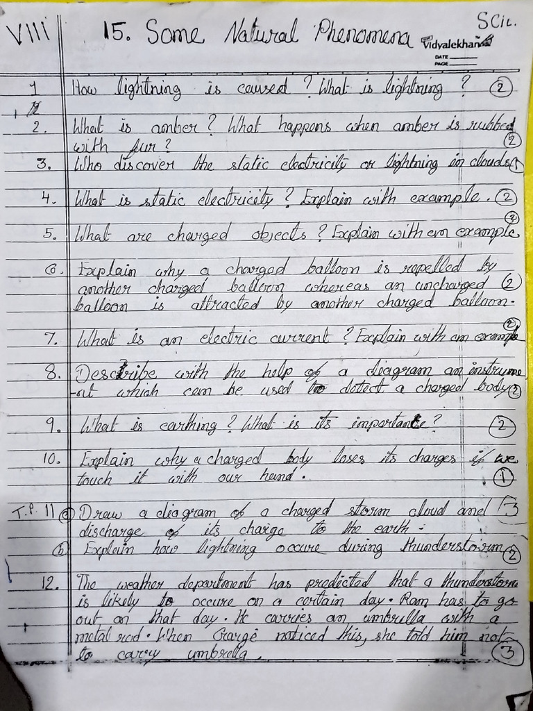 12. Some Natural Phenomenon | PDF 12. Some Natural Phenomenon | PDF