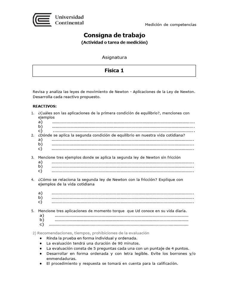 CONSIGNA | PDF