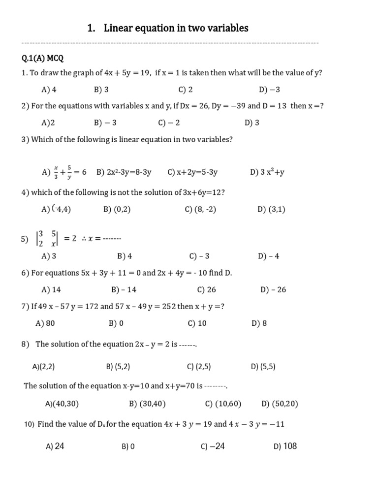 10th Maths Part I ENG QueBank MSCERT | PDF | Equations | Quadratic Equation