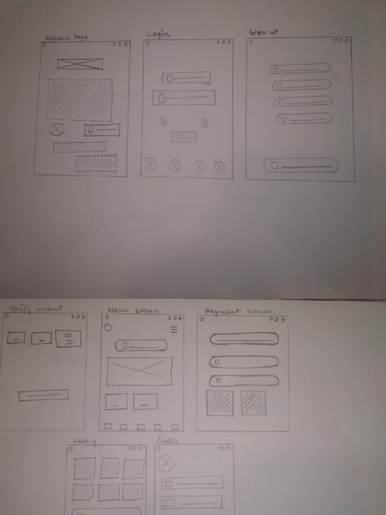 lo fi wireframes | PDF