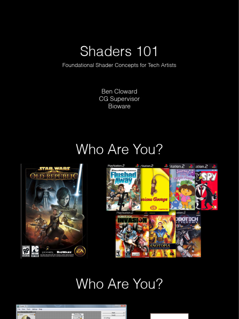 Cloward Ben TABC Shaders 101 | PDF | Shader | Texture Mapping