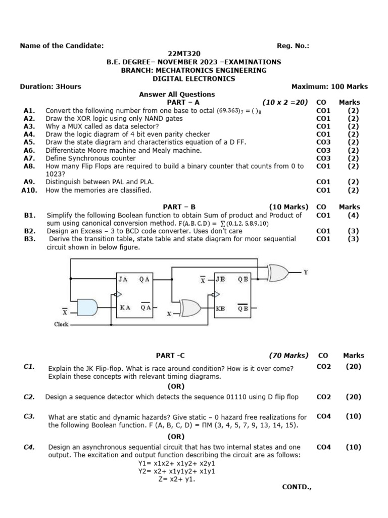 Digital Electronics | PDF | Electronic Design | Electronic Engineering Digital Electronics | PDF | Electronic Design | Electronic Engineering