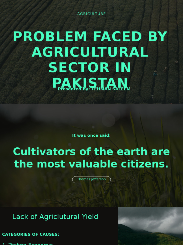 Agricultural Issues & Trends | PDF