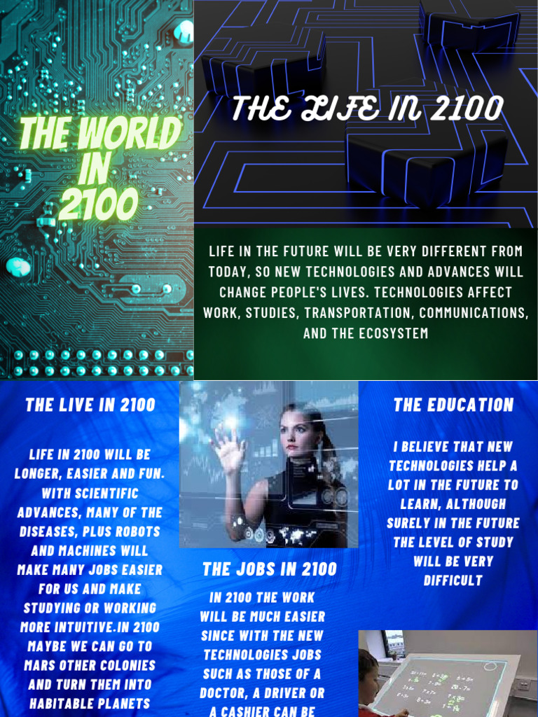 Future Life in 2100: Tech & Society | PDF