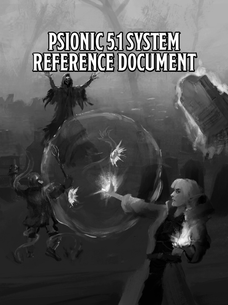Psionics System Reference Document | PDF | D20 System