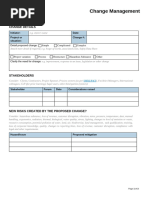 Moc Form | PDF | Risk | Safety
