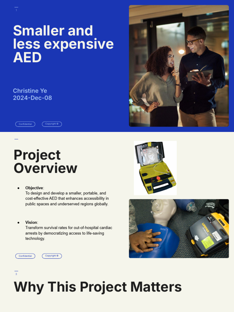 Smaller and Less Expensive AED | PDF | Usability | Engineering