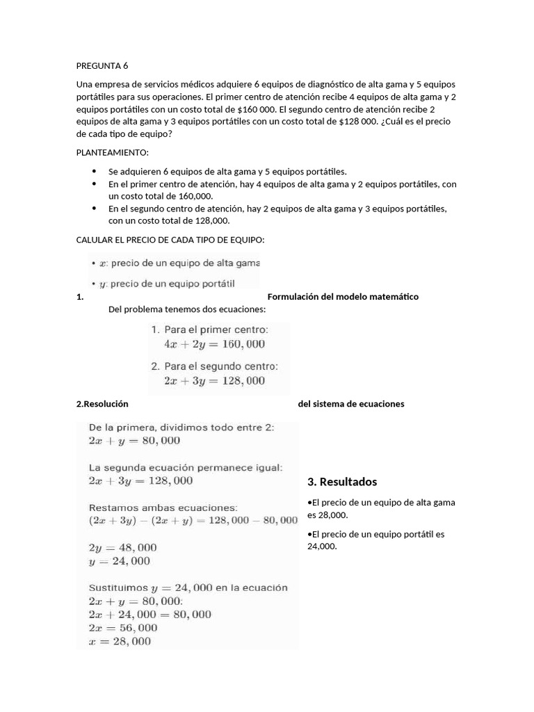 PREGUNTA MATEMATICA | PDF