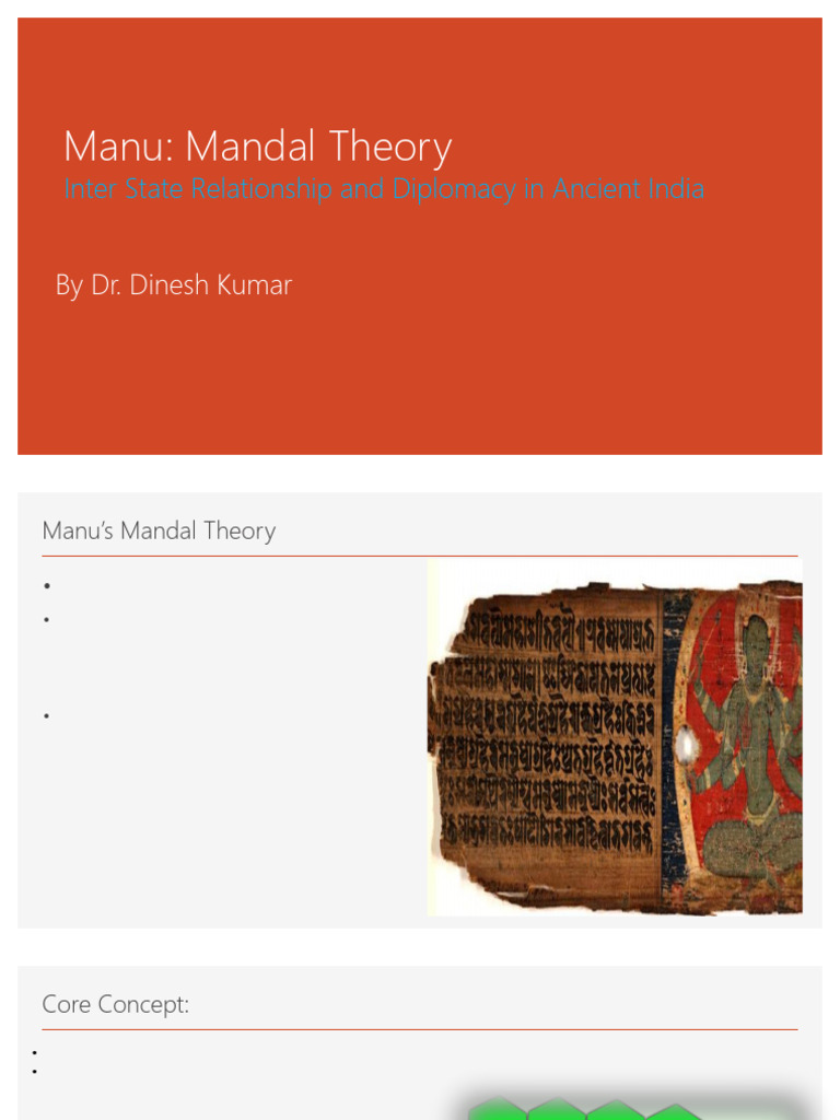 Ancient India's Mandal Theory Explained | PDF