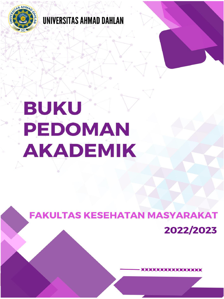 Buku Pedoman Akademik FKM UAD 2022 | PDF