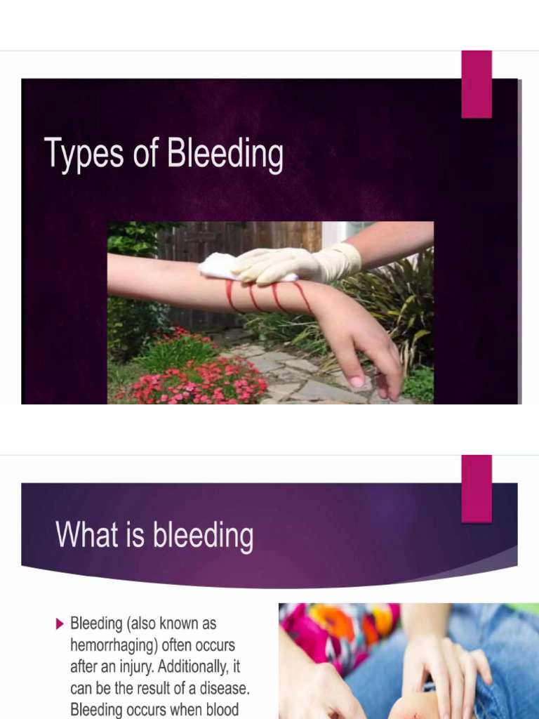 Type of Bleeding | PDF