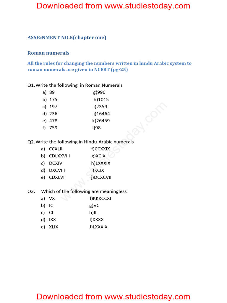 Knowyournumbers 5 | PDF