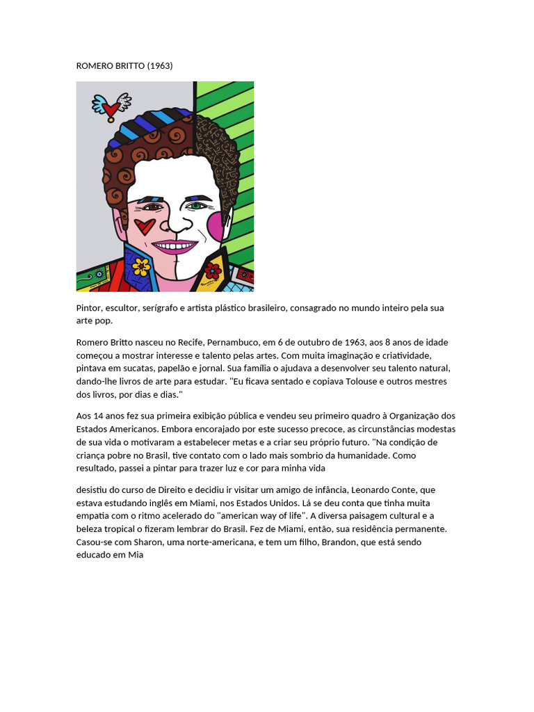Romero Britto | PDF