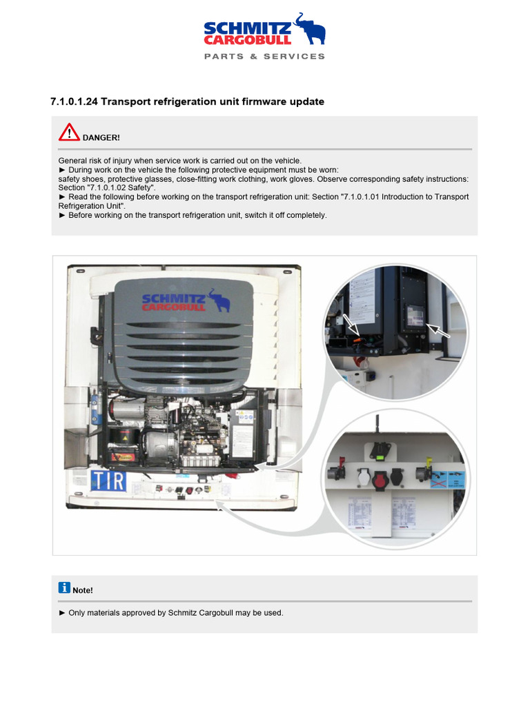 Transport Refrigeration Firmware Update Guide | PDF | Usb | Personal ...