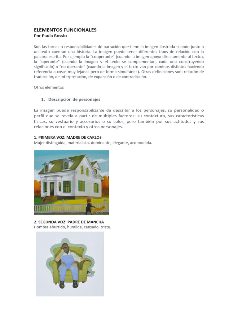 Elementos Funcionales | PDF | Metáfora