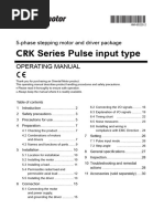AZD-C Driver Operating Manual | PDF | Power Supply | Electromagnetic ...