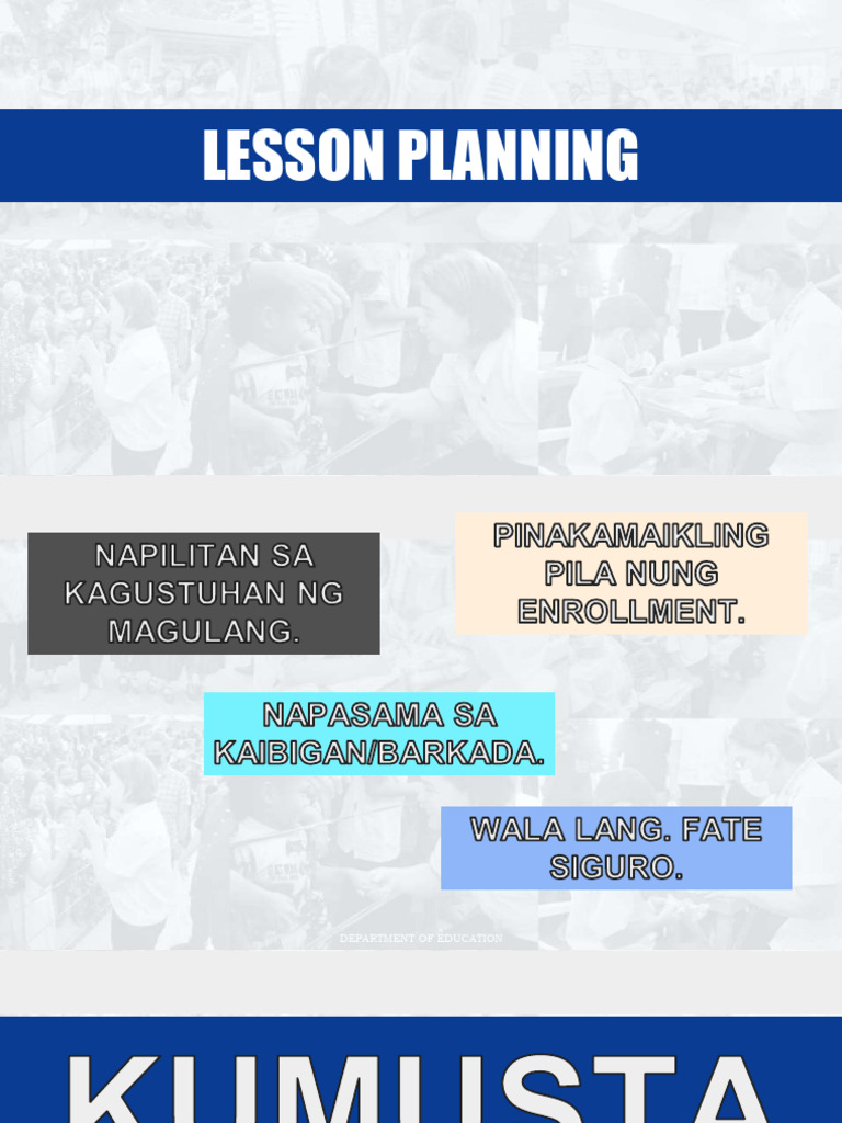 SD LEsson Planning RTU | PDF | Educational Assessment | Lesson Plan